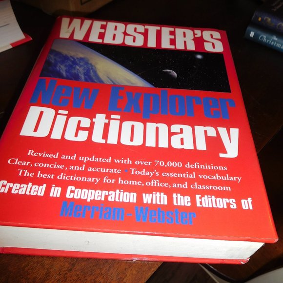 Merriam-Webster | Office | Webster New Explorer Dictionary | Poshmark